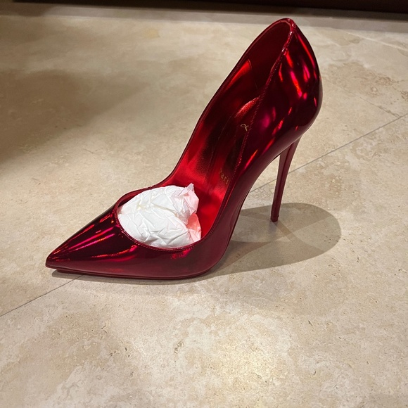 Christian Louboutin | Shoes | Christian Louboutin Holographic Heels ...